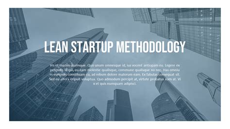Lean Startup Business Presentation Ppt