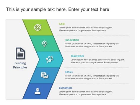 Guiding Principles Powerpoint Template Powerpoint Templates