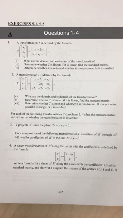 solved a transformation t is defined by the formula what