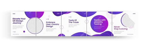 Premium Vector Ux Designer Media Carousel Linkedin And Instagram