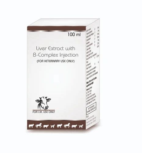 100ml Liver Extract B Complex Injection At ₹ 350box Pharmaceutical
