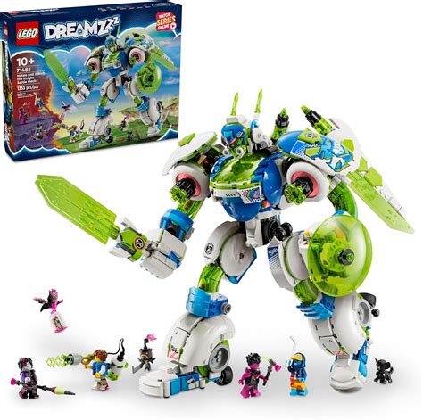 Lego Dreamzzz Mateo And Z Blob The Knight Battle Mech Building Toys Set Spaceship
