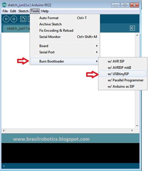 Brasilrobotics Como Gravar O Bootloader No Atmega Do Arduino
