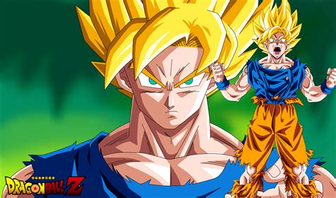 Wallpaper Goku Super Saiyan Dragon Ball Z By Teamsaiyanhd On Deviantart