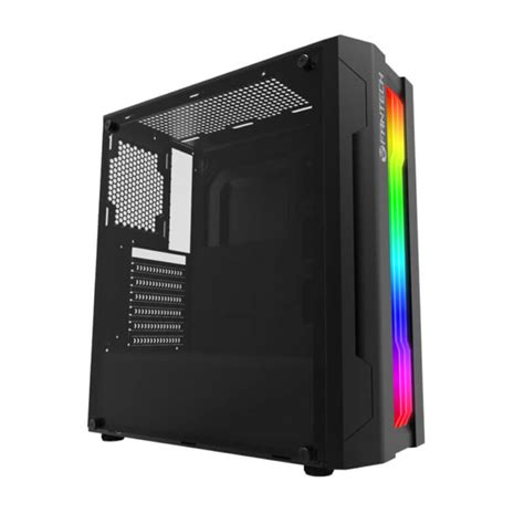 Fantech Gabinete Gamer Cg72 Strike Rgb Middle Tower Case Etchile