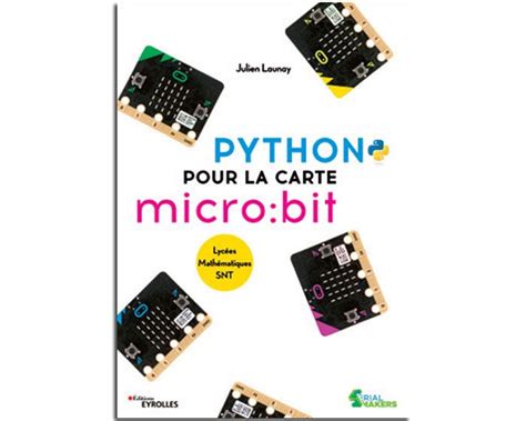 Livre Python Pour La Carte Microbit Ed Eyrolles