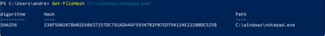 Get The Hash Value Of A File With Powershell Your It Guy Blog