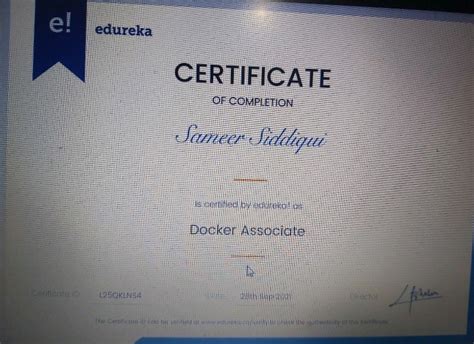 Sameer Siddiqui On Linkedin Docker Edureka