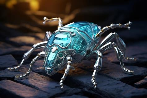 Premium Ai Image Bugging Out Robotic Insects And The Future Of Automation Swarm Intelligence