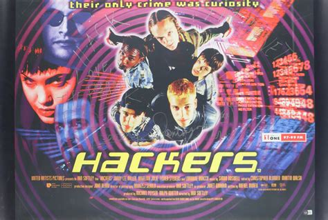 Renoly Santiago Signed Hackers 27x40 Movie Poster Inscribed Hack Love The Phantom Phreak
