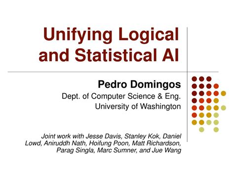 Ppt Unifying Logical And Statistical Ai Powerpoint Presentation Free Download Id740604