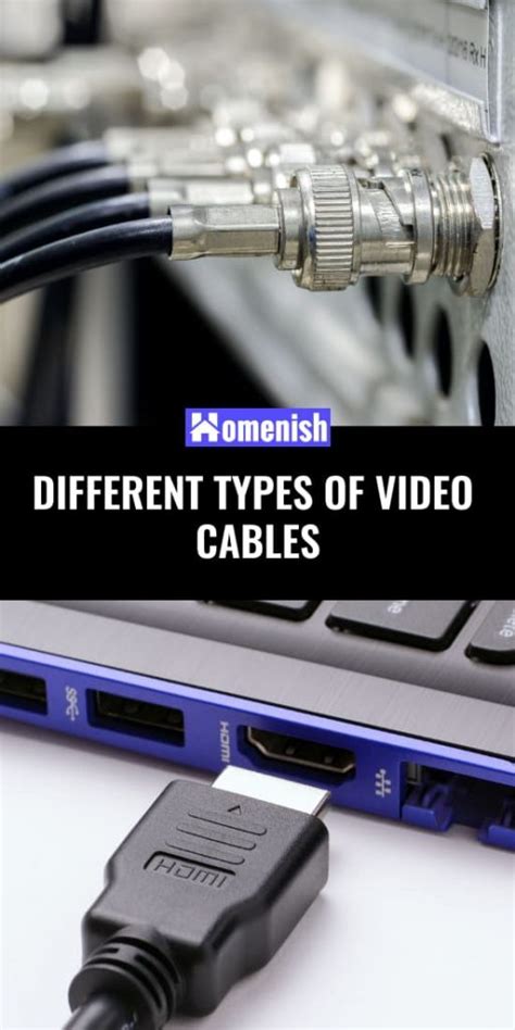 Different Types Of Video Cables