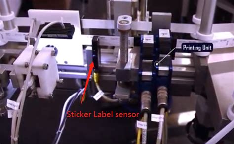 Button Type 12V Infrared Optical Label Sensor Universal Adhesive Label Detection