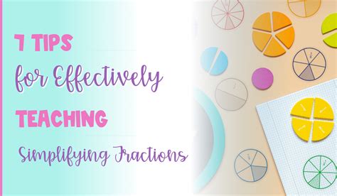 Tips For Effectively Teaching Simplifying Fractions That One Cheerful Classroom