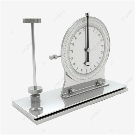 3d Render Measuring Instrument For Weight And Height Object