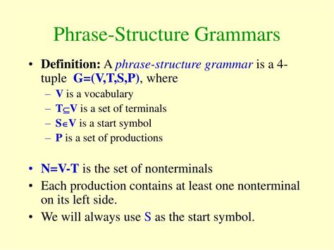 PPT Languages Grammars And Regular Expressions PowerPoint Presentation ID 1423553
