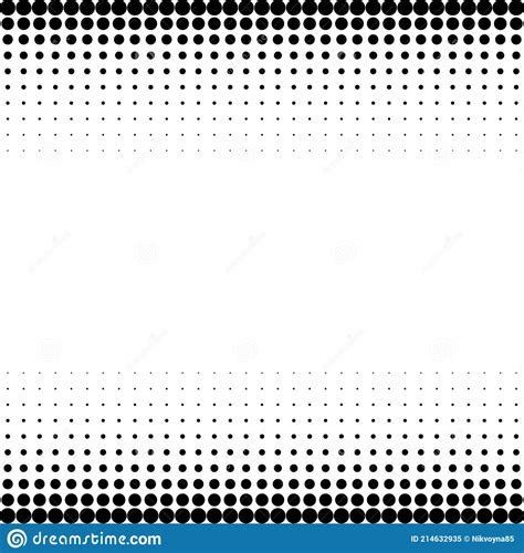 Halftone Vector Background Monochrome Halftone Pattern Abstract