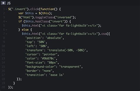 Build Your Own Custom Dark Mode With Jquery And Css By Justin Cefai Medium