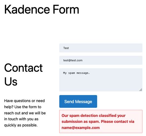 3 Ways To Protect Your Kadence Form Block From Spam Oopspam Blog