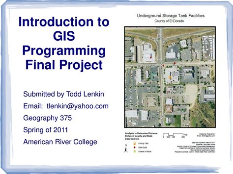 PPT Introduction To GIS Programming Final Project PowerPoint Presentation ID