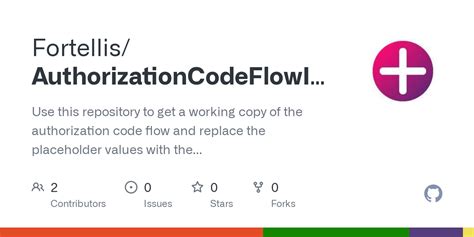 Github Fortellisauthorizationcodeflowindotnet Use This Repository