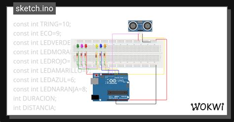 Sensor De Proximidad Secuencial Proyecto Wokwi Esp32 Stm32 Arduino