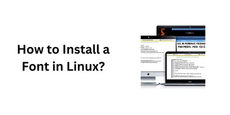 How To Install Fonts On Linux Desktops LinuxForDevices