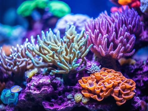 Premium Ai Image This Is A Photo Of A Coral Reef With Various Types