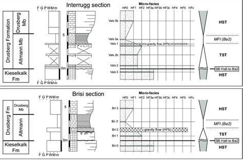 Sections With Phosphatic Nodules See Fig 7 For Key To Abbreviations