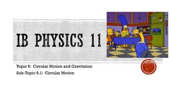 IB DP Physics Notes Circular Motion And Gravitation By DP Physics