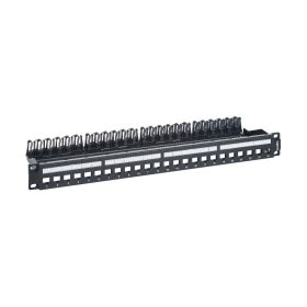 PATCH PANEL COM GUIA TRASEIRA METALICO CAT 5 6 E 6A LSC3 LEGRAND