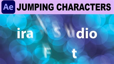 Create Jumping Text Animation in Adobe After Effects - YouTube