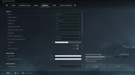 Best Graphics Settings In Delta Force