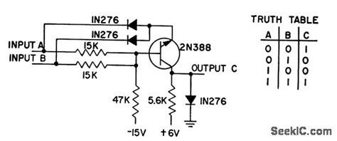 DOUBLE NOR GATE Power Supply Circuit Circuit Diagram SeekIC Com