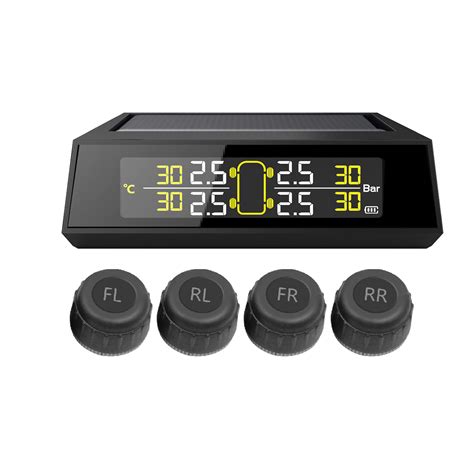 Universal Car LCD Display External TPMS Tire Pressure Monitoring System China Tire Temperature