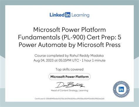 Rahul Reddy Madaka On Linkedin Certificate Of Completion