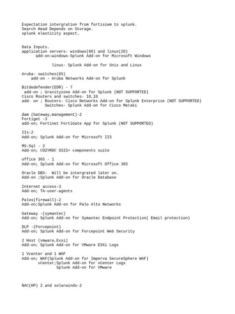 Splunk Inputs Pdf