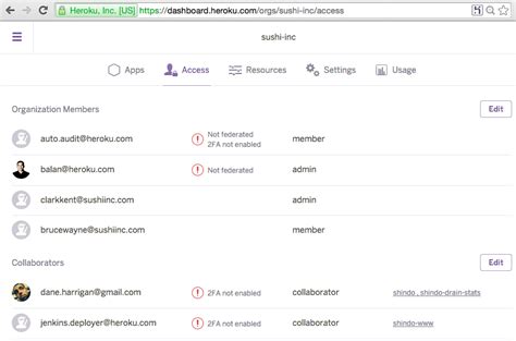 Setting Up Your Heroku Team For Identity Federation Heroku Dev Center