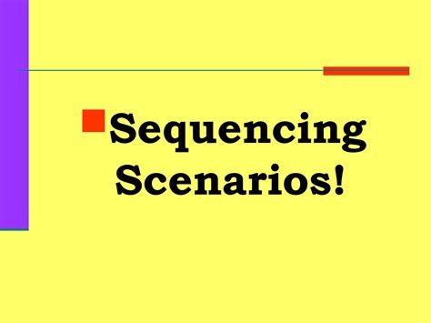 Sequence Signals For Media Printing Ppt