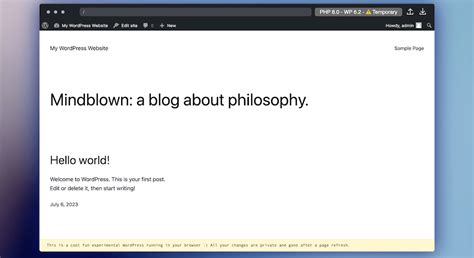 An Introduction To Wordpress Playground Including Comments From Lead Dev