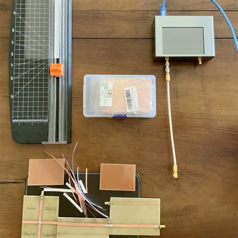 Tools Including A Low Cost Usb Vna Nanovna V2plus4 50khz 45ghz For