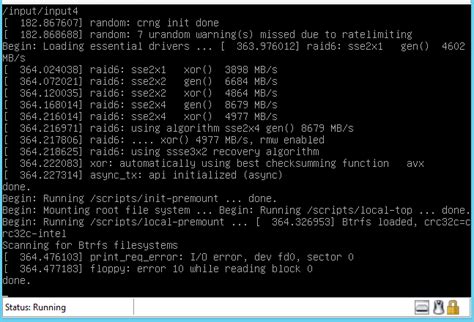 Ubuntu VM Will Not Boot Up With Kernel Newer Than Version With