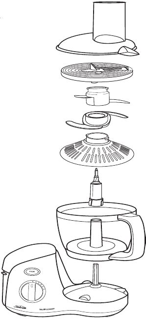Sunbeam Multiprocessor Lc6250 Food Processor Range Manual Manualslib