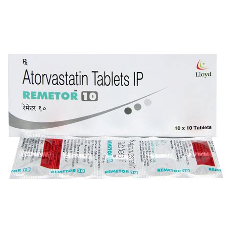 Remetor 10 Tablet 10s Price Uses Side Effects Composition Apollo