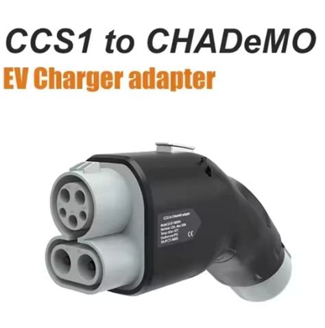 Ccs1 To Chademo Ev Charger Adapter 200a Ccs Combo 1 Station Charging For Standard Japanese