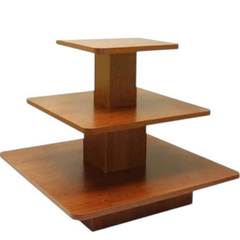 Square 3 Tier Display Table A And M Store Fixtures