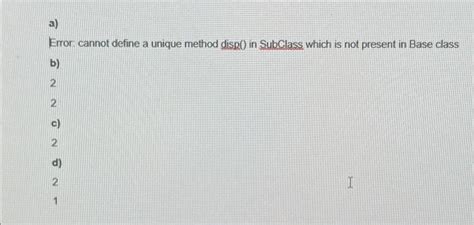 Solved Class Base Private Static Int Courseid0 Protected