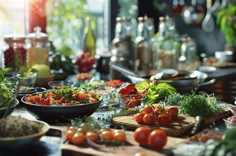 Premium Photo Interracial Cooking Class Creating A Diverse Array