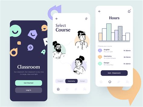 Classroom App By Bats For Orizon Uiux Design Agency On Dribbble