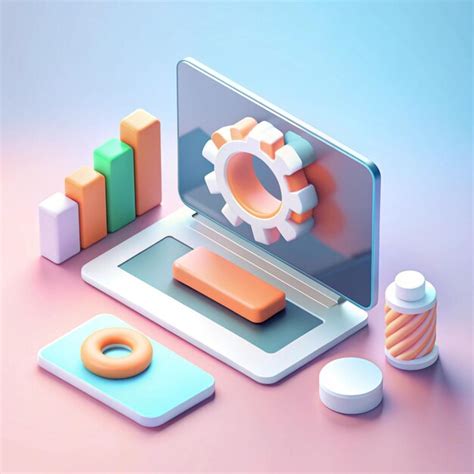 3d Loading Illustration System Software Update And Upgrade Concept Trendy And Modern Vector In